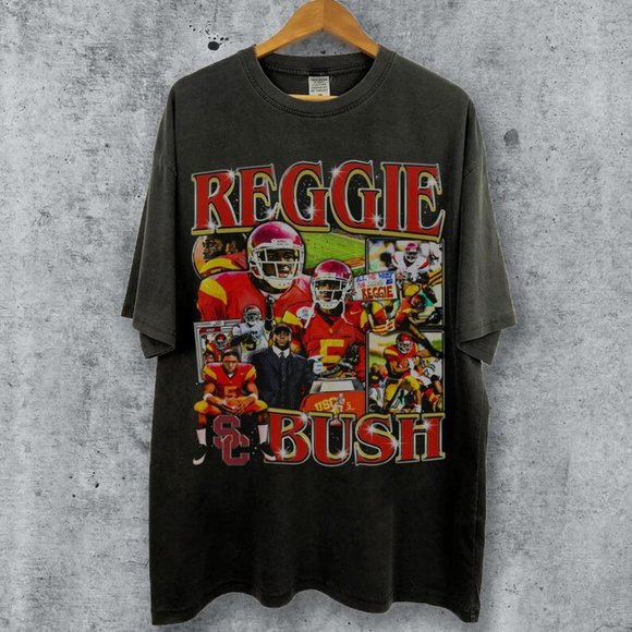 Tops | Vintage Graphic Style Reggie Bush Shirt Reggie Bush Tee Retro ...